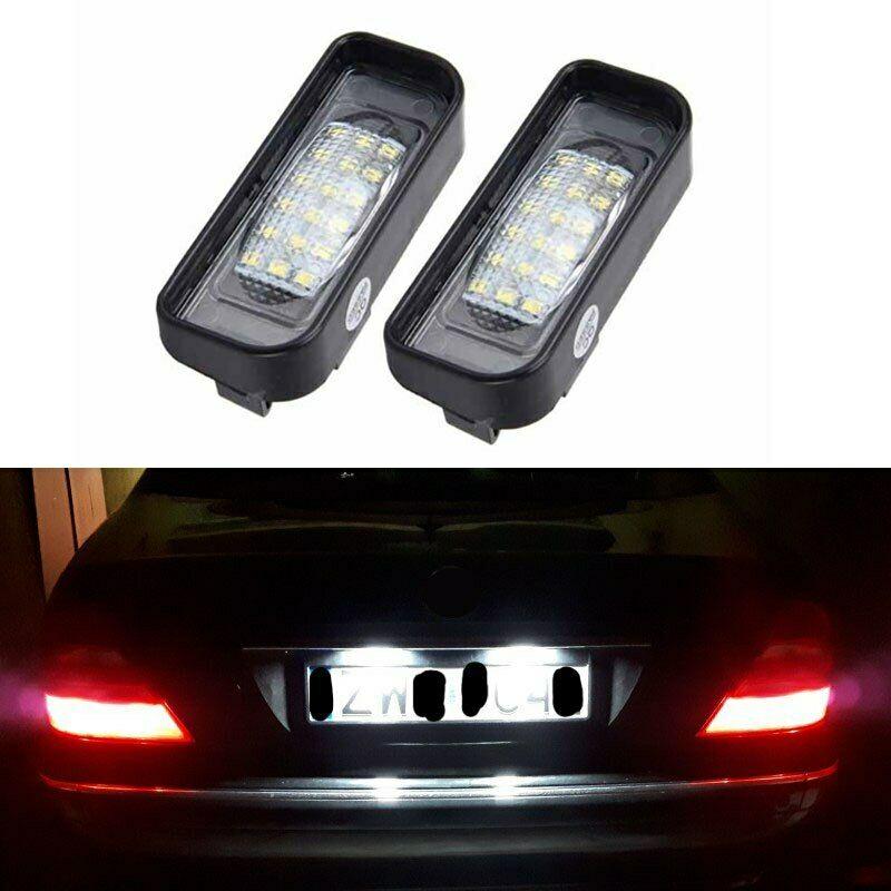 3528 SMD LED License Plate Light Lamp For Mercedes-Benz W220 S Series 1 ...