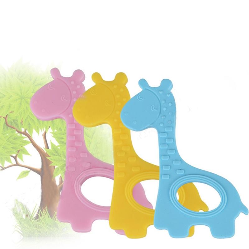 Buy Baby Teether Cartoon Silica Gel Dental Trainer Chew Toy at ...
