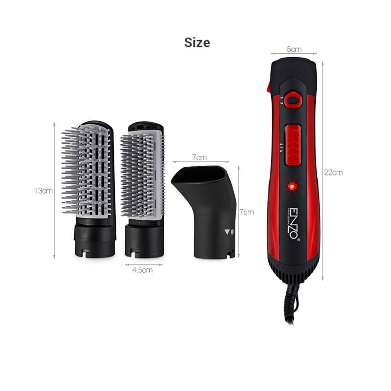 ENZO EN - 503 3-in-1 Hair Styling Rotating Hot Brush Dryer uygun ...