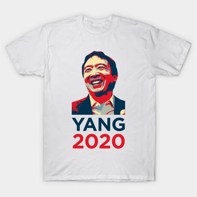Buy T Shirt Women Andrew Yang For President Gang 2020 T Shirt Harajuku ...