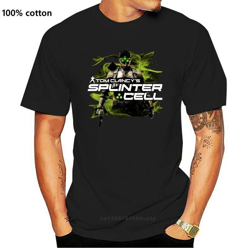 Buy Tom Clancy T-Shirt Splinter Cell Official Gaming Adult Tee Black ...