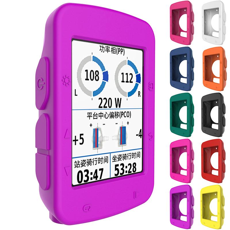 Buy For Garmin Edge 520 Silicone Cycling Bike Computer Case Cover ...