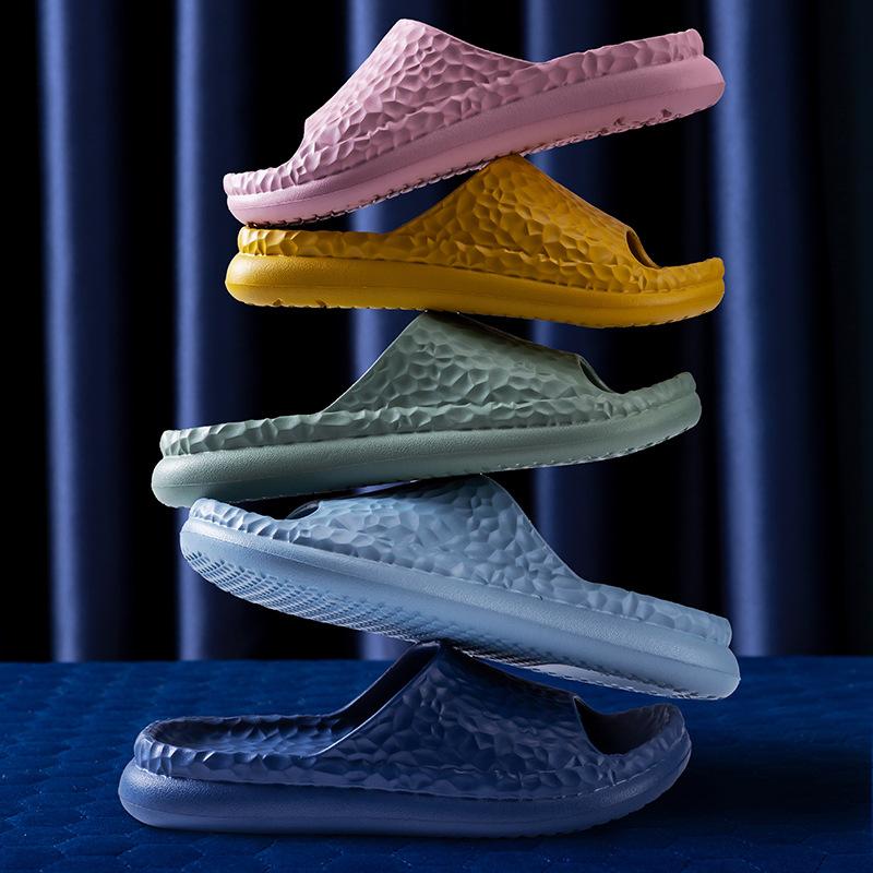 Thick-soled Slippers Women Summer Non-slip Soft Bottom Home Men's ...