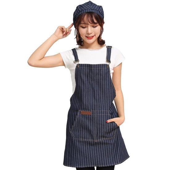 Adjustable Home Restaurent Kitchen Cooking Chef Baking Dress Apron with ...