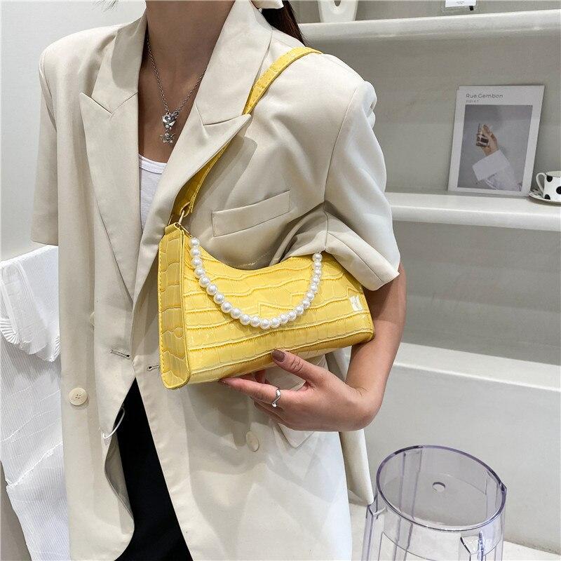 Cheap Armpit Bag Women Retro Handbag Pu Leather Underarm Shoulder Bag ...