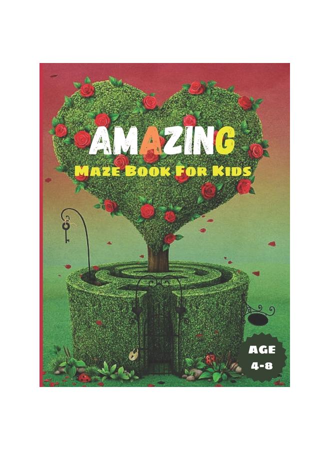 Amazing mazes book: mazes book for kids age 4-8 купить недорого ...