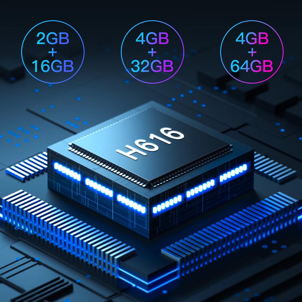 Buy Android 10.0 H6 H616 TV Box 2GB+16GB / 4GB 32GB / 64GB 6K HD Iptv ...