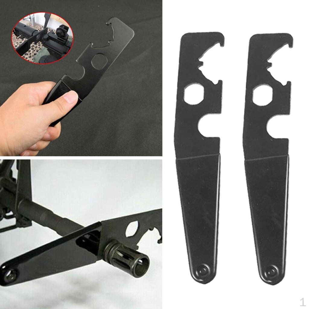 2 Pc Armorer Wrench Multi Purpose Spanner Assembly Tool Accessory uygun ...