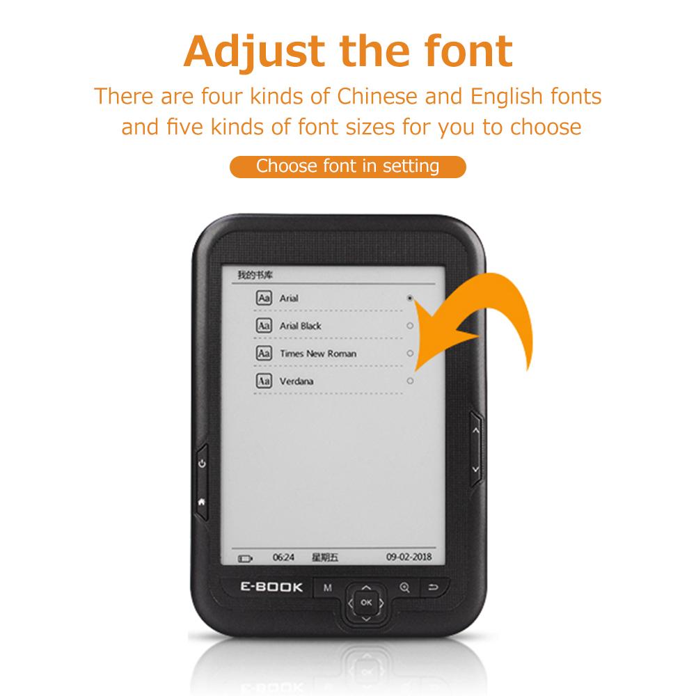 Koop Portable E-book Reader 6 inch Multifunctional E-reader 16GB Memory ...