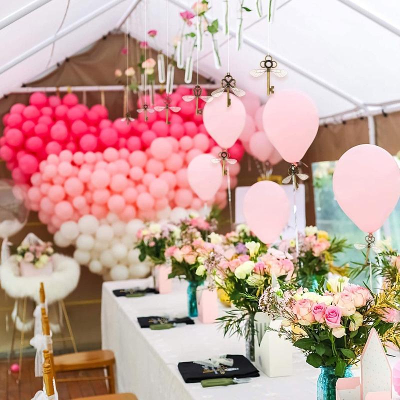 Cheap Vintage Skeleton Keys Flying Key Charms with 28x Dragonfly Wings ...