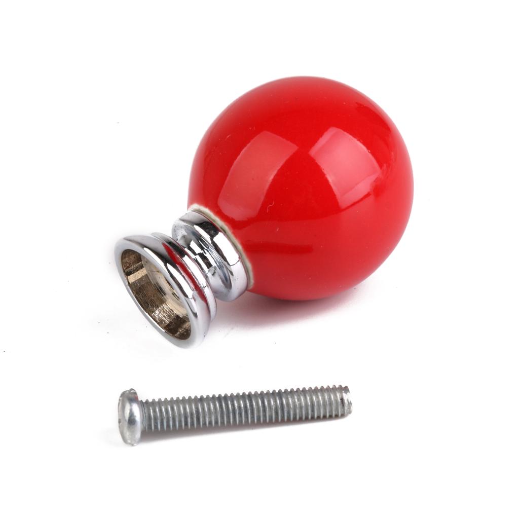 Drawer Cabinet Door Pull Handle Knob Ball Handles 1pcs Red uygun ...
