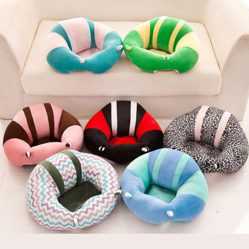Buy 1Pcs Plush Toys 0-2 Year Baby Soft Chair Cushion Sofa Seat Support ...