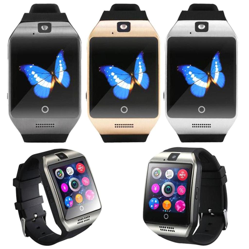 Buy 2021 Q18 Bluetooth Smart Watch GSM Camera TF Card Phone Wrist Watch ...