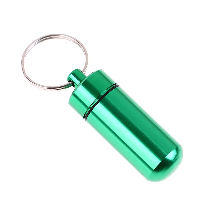 Buy Waterproof Aluminum Pill Box Case Bottle Cache Drug Holder ...