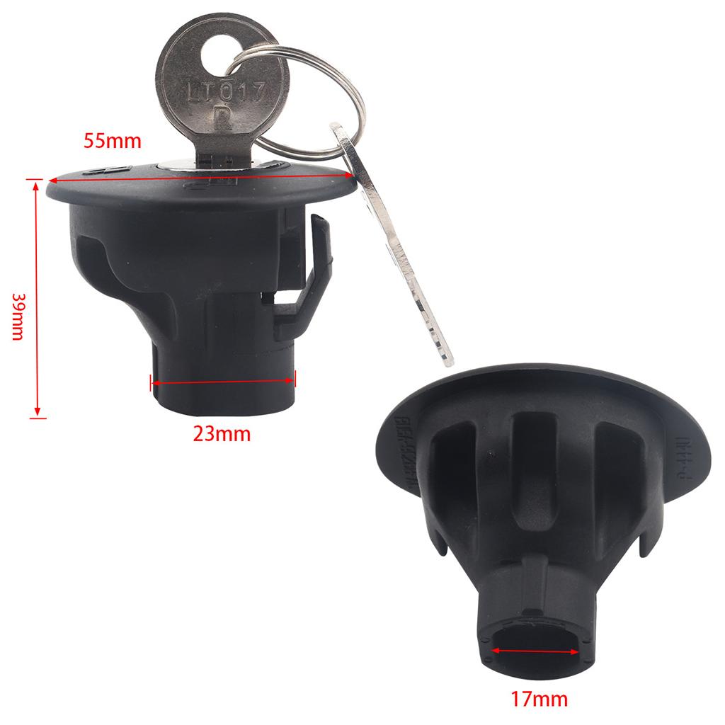 💰Kjøp Locking Fuel Tank Caps with Keys Automotive Fits for Ford Lincoln ...
