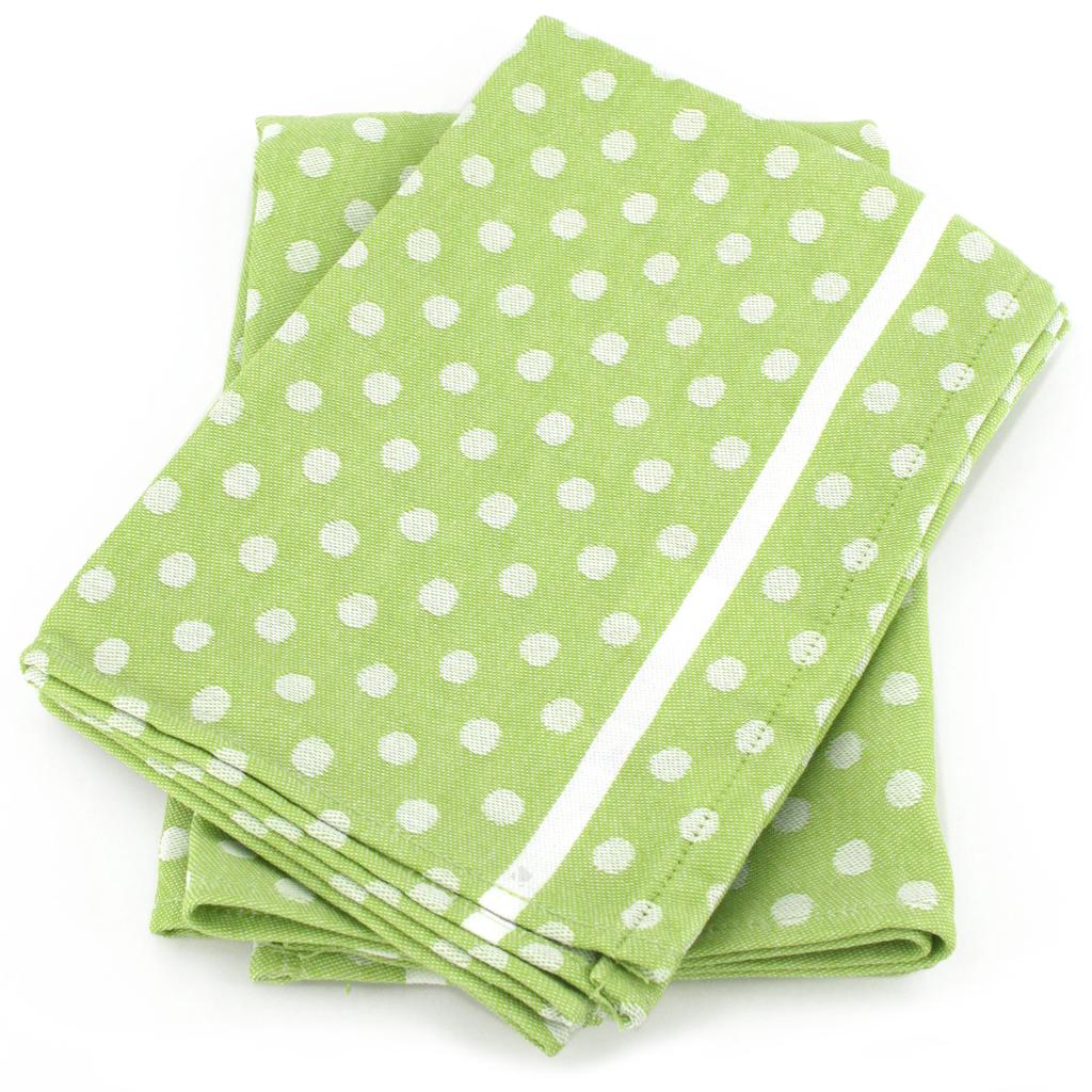 Set of 2 Kitchen Cloths 50x70 Cm DOTS Green-buy at a low prices on Joom ...