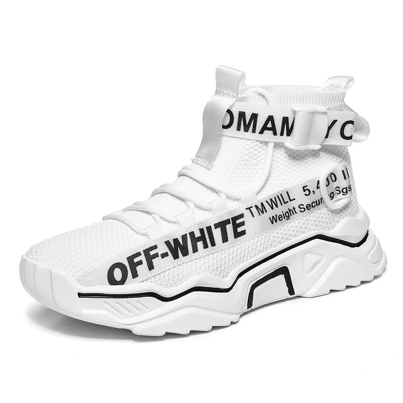 Buy Fall Large Size High-top Shoes Casual Sports Men's Shoes Outdoor ...