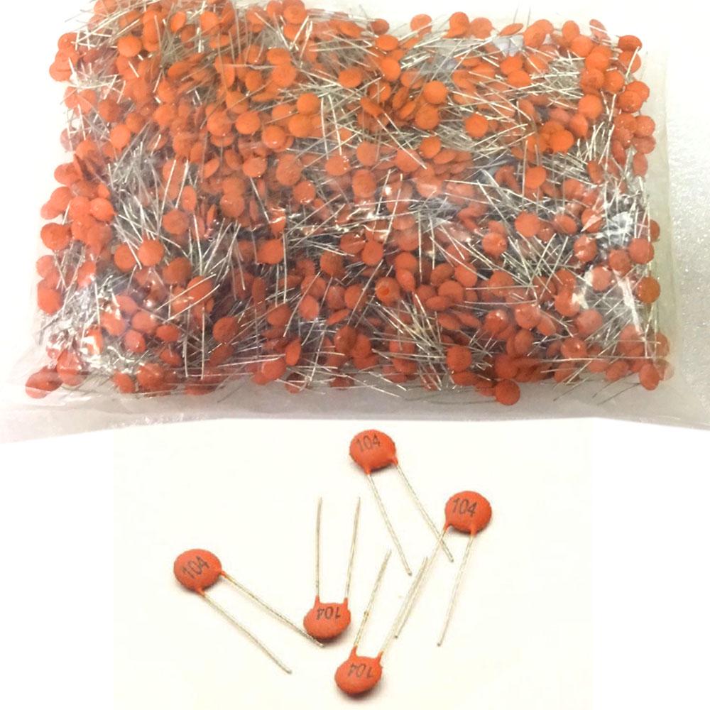 Buy 100 X Ceramic Disc Capacitors 50V 100nF 0.1uF 104pF at affordable ...