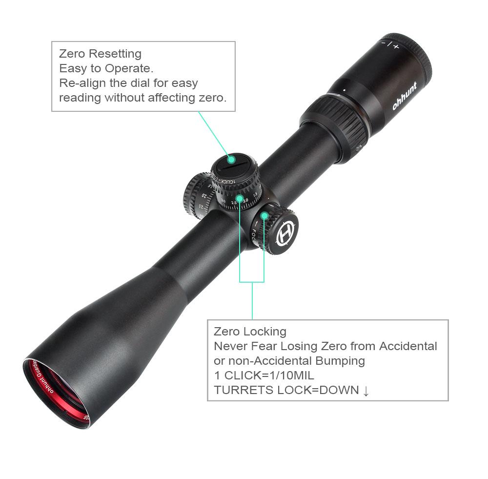 Buy Ohhunt Guardian 4-16X44 SF Hunting Rifle Scope Side Parallax ...