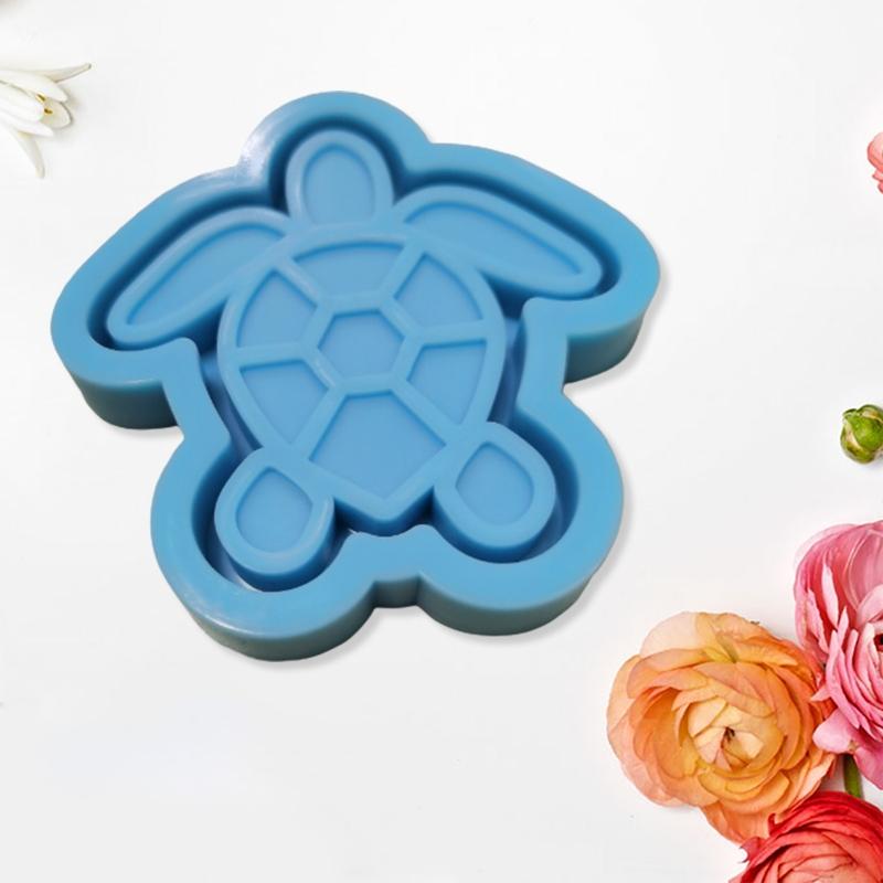 Buy Tortoise Box Casting Silicone Mould DIY Crafts Storage Container ...