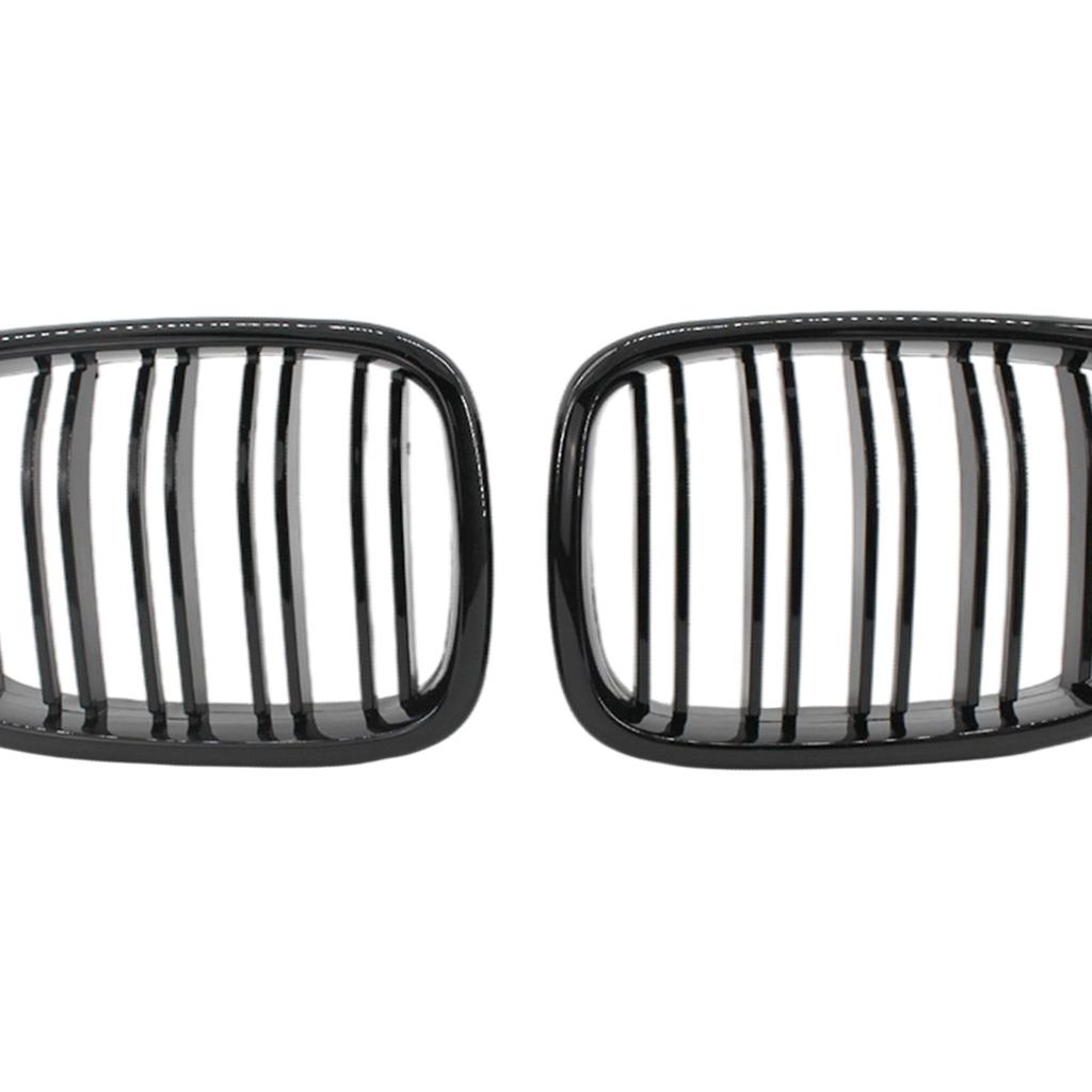 Cheap Left and Right Front Grille Double Line Fit for BMW E39 5Series ...