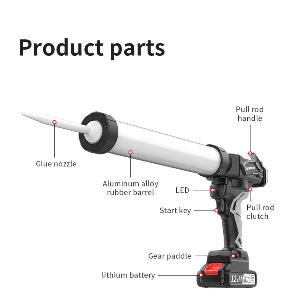 Cheap NANWEI Glass Glue Gun Wireless Tool DIY Cordless Adhesive ...