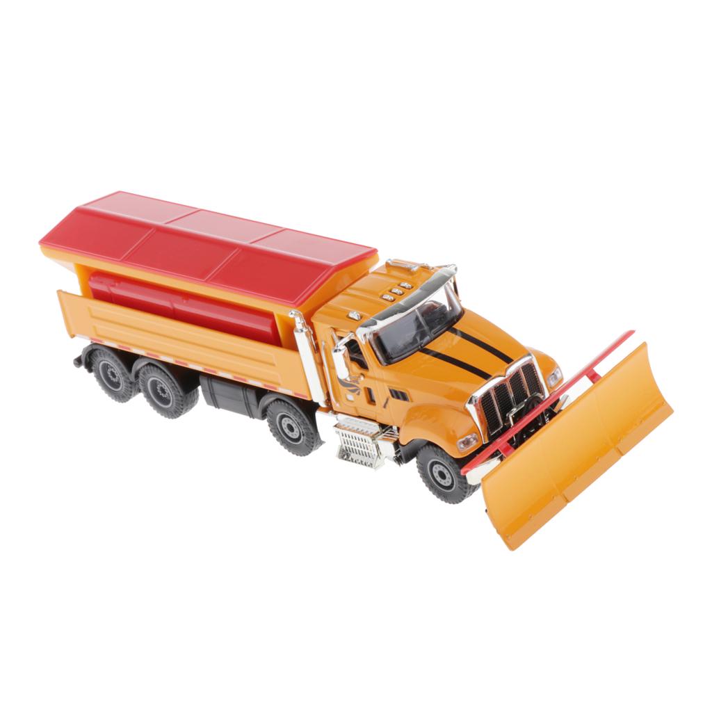 Buy 1:50 Snow Plow Car Truck Model Diecast Alloy Vehicle Toy at ...