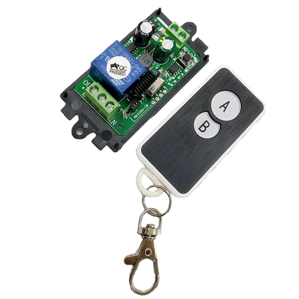 Buy Singlechannel Remote Control Switch Drawbench Panel Thin Two Keys ...