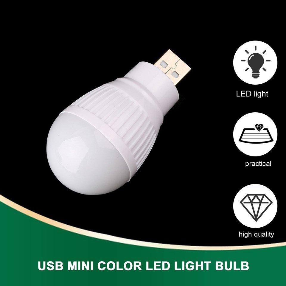 Buy Portable Mini USB LED Light Lamp Bulb For Computer Laptop PC Desk ...