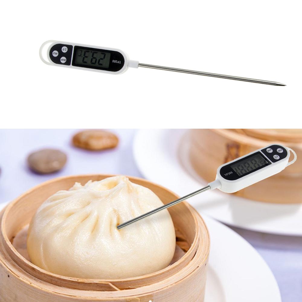 Digital Kitchen Thermometer for meat water milk Food probe BBQ ...