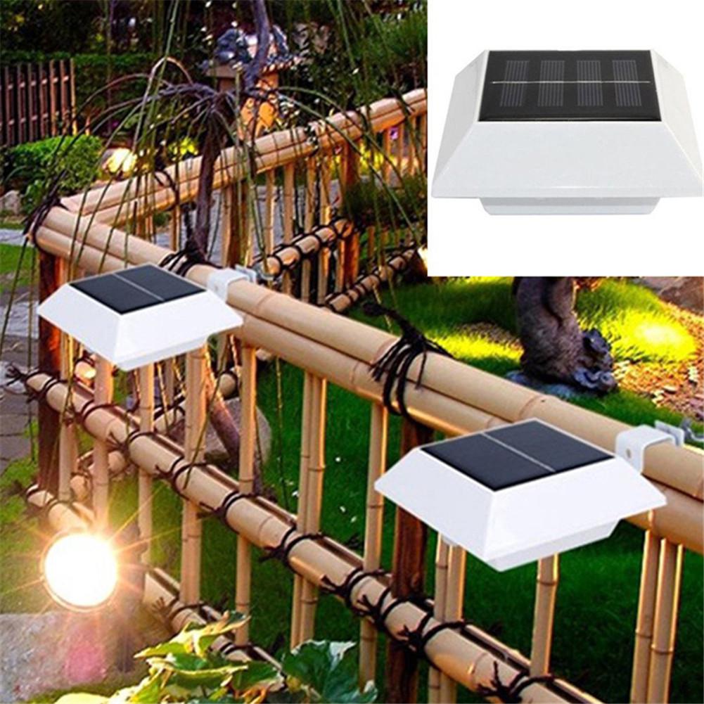Buy 4LED Solar Power Motion Sensor Garden Security Gutter Spot LED ...