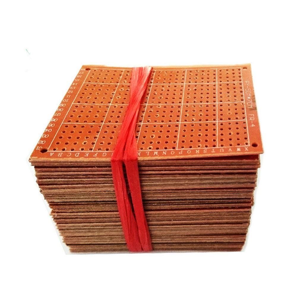 Buy 20PCS Bakelite PCB Board Prototype Kit 432 Holes Copper Strip Board ...