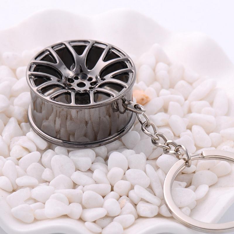 Buy Creative Auto Part Model BBS Wheel Rim Keychain Key Chain Ring at ...