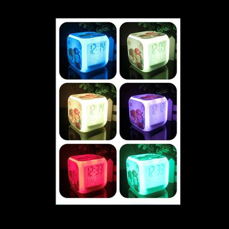 KPOP Alarm Color Changing Clock Bulletproof Boy Scouts Night Light ...