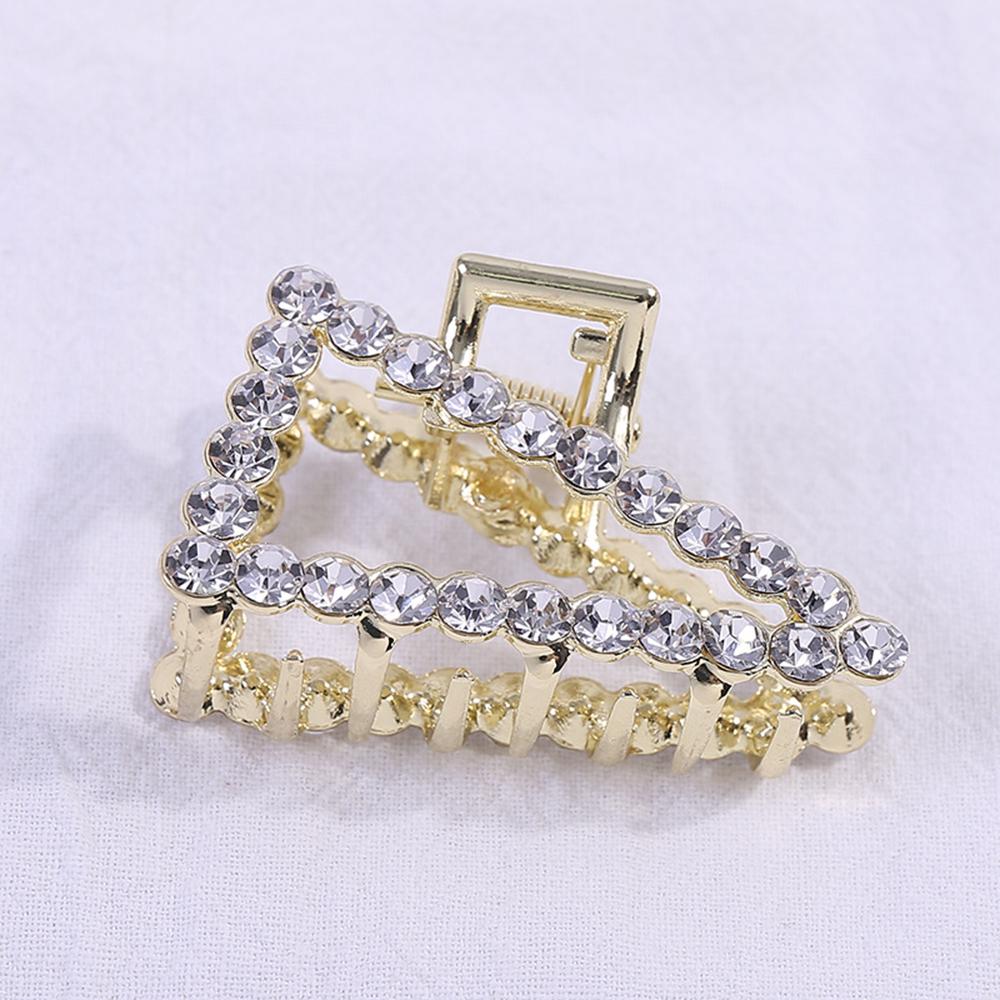 Buy Fashion Girl Hair Claw Geometric Imitation Hairpin Triangle Shape ...