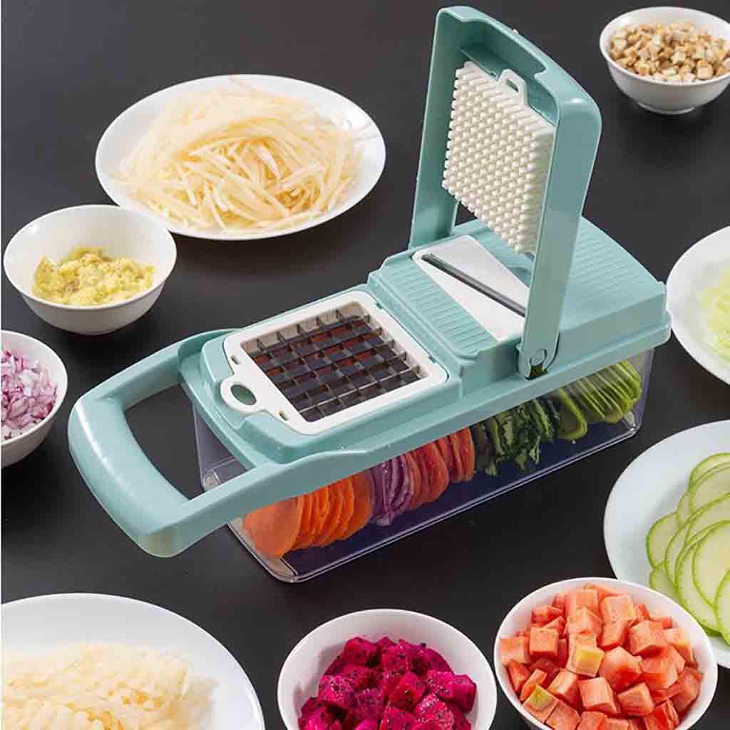 Multi-function Potato Carrot Slicer Manual Vegetable Cutter Grater ...