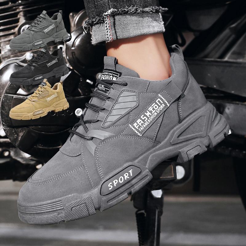 Buy Casual Men's Geniune Leather Tooling Shoes Warm Autumn and Winter ...
