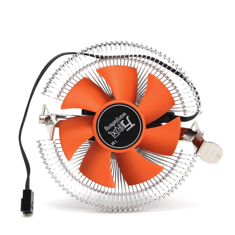 2200rpm CPU Quiet Fan Cooler Cooling Heatsink For Intel LGA775/1155 AMD ...