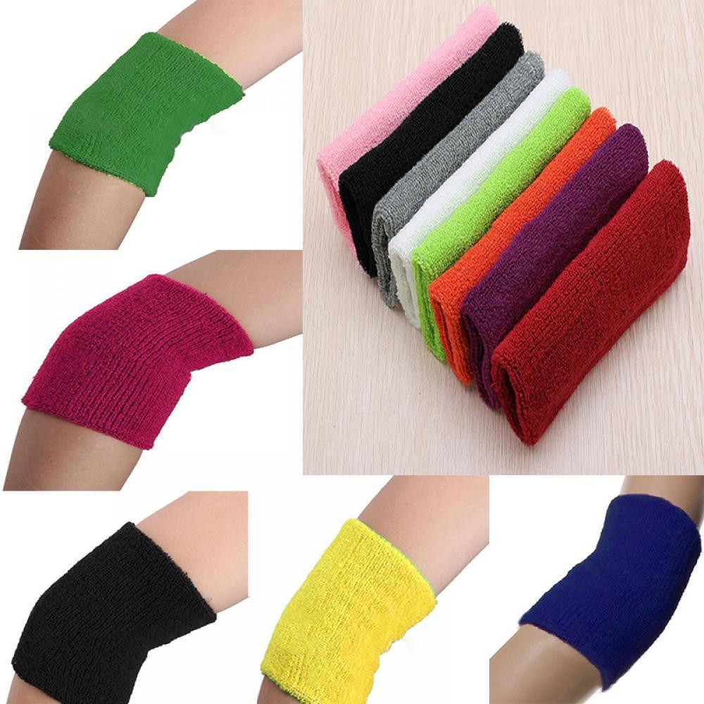Buy Fashion Unisex Cotton Fitness Sweatband Elbow Pad Wrist Band Sports ...