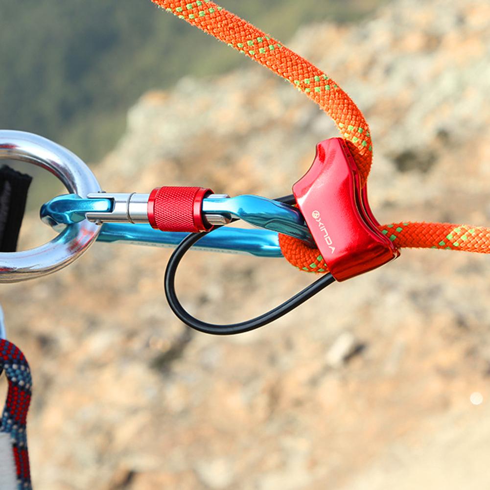 Rappel ATC Belay Device Descender Açık Kamp Kaya Tırmanışı Ekipmanları ...