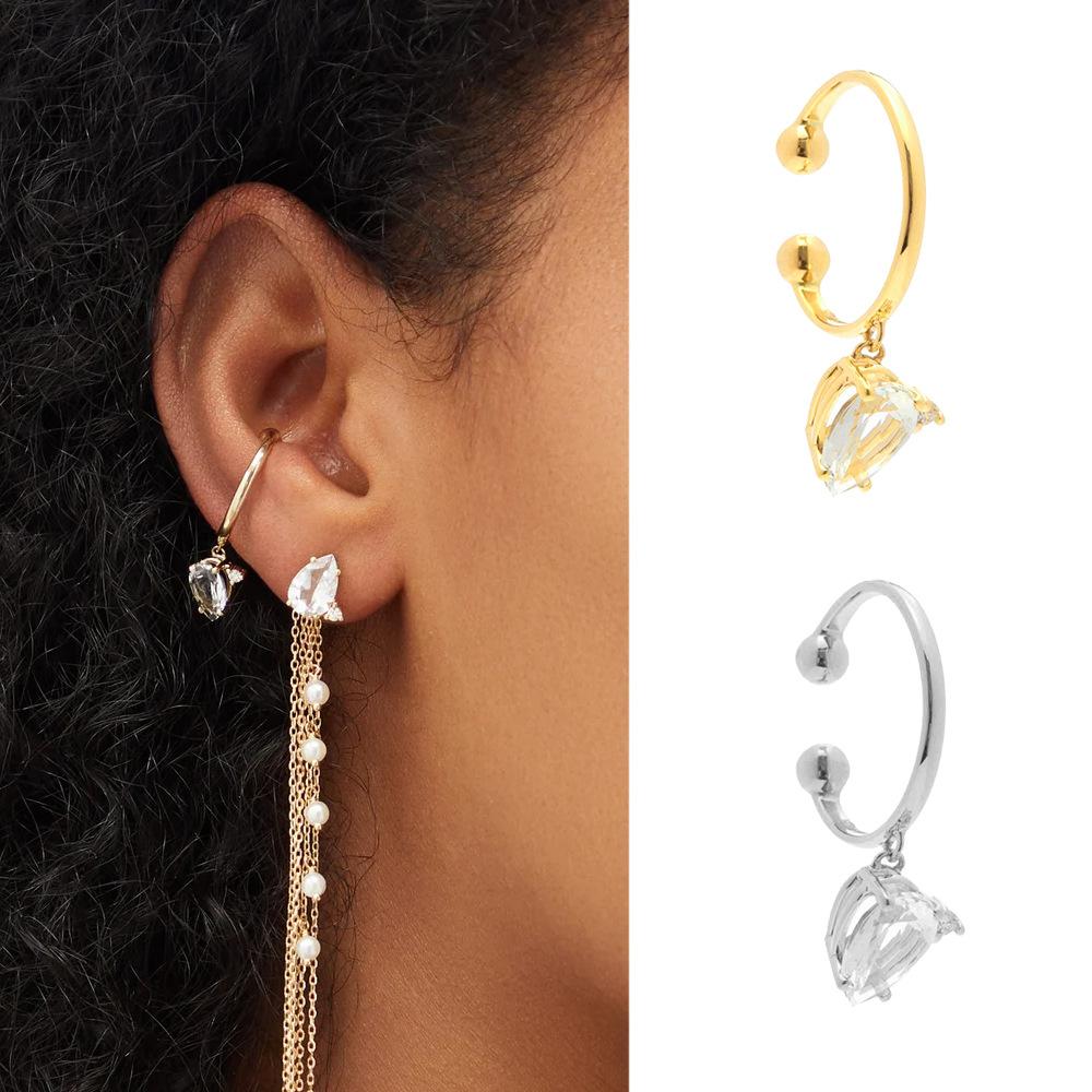 Satın alın Niche Ear Clips Women's European and American New Heart ...