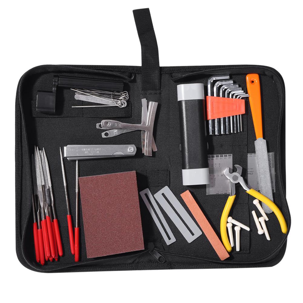 Cumpără 45buc chitara de reparare instrument de întreținere Kit String ...