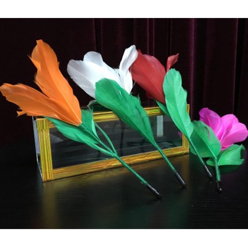Funny Flower From Crystal Tube Magic Tricks For Magician Stage Flower ...