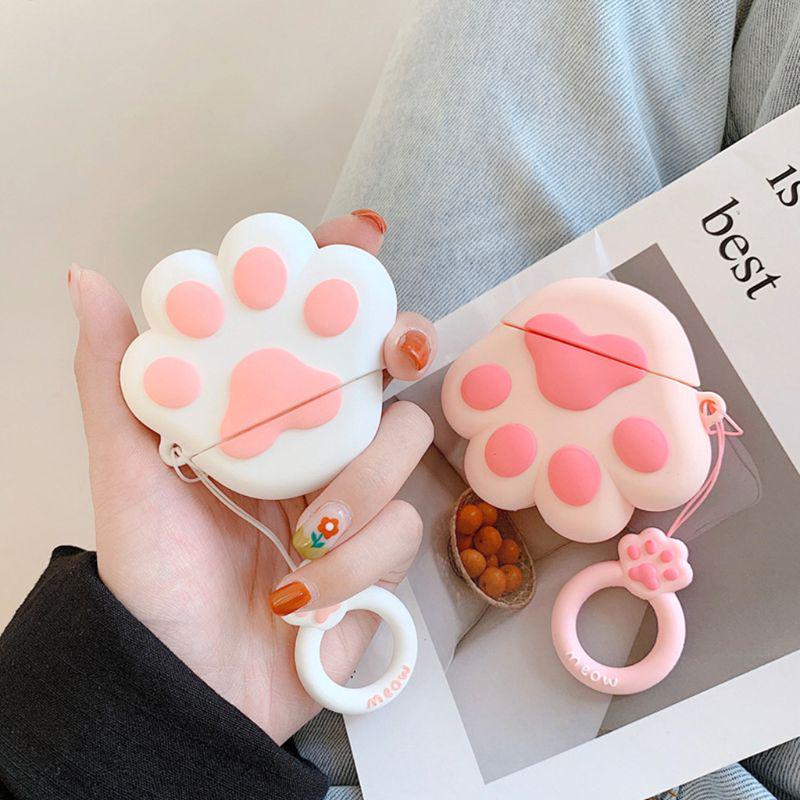 Buy Cute Cat Claw Pattern Soft Silicone Protective Cover Shockproof ...