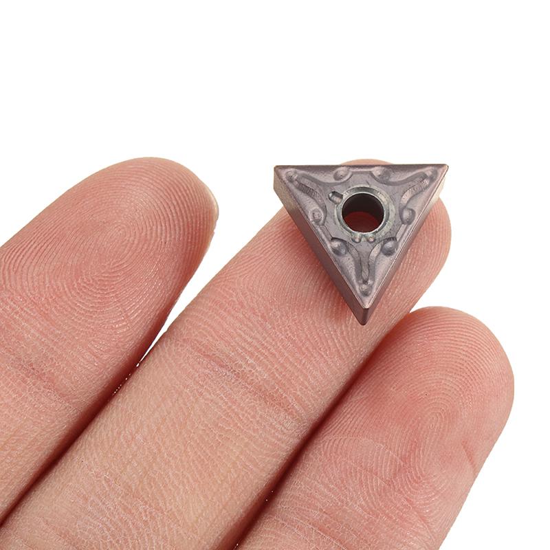 Buy Carbide Inserts Planar Concave Triangle 10 CNC Blade Blades Purple ...