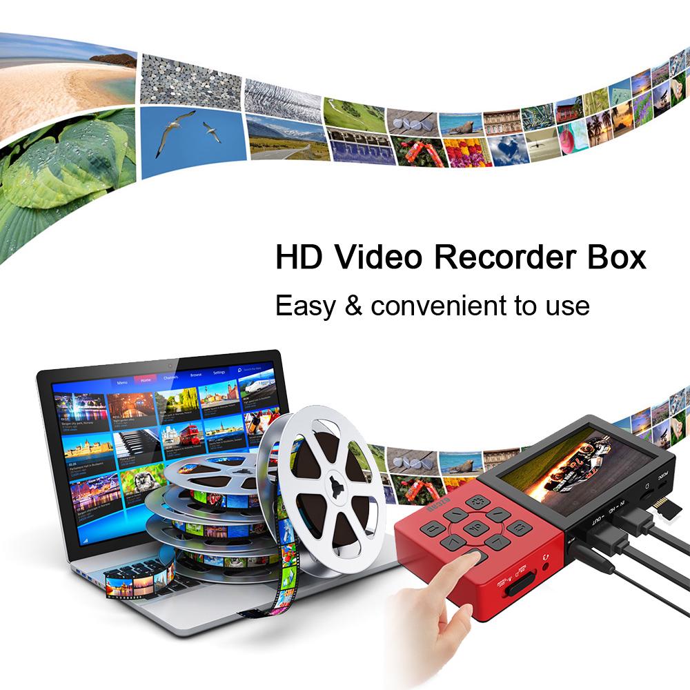 Buy 273A HD Video Recorder Box Video Recorder Box Portable Game Capture ...