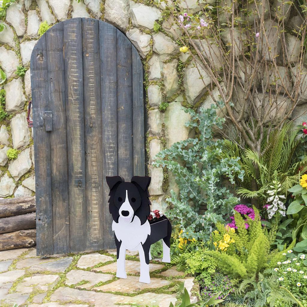 Buy Cute Dog Shape Garden Flower Pot Plant Planting Pot Garden ...