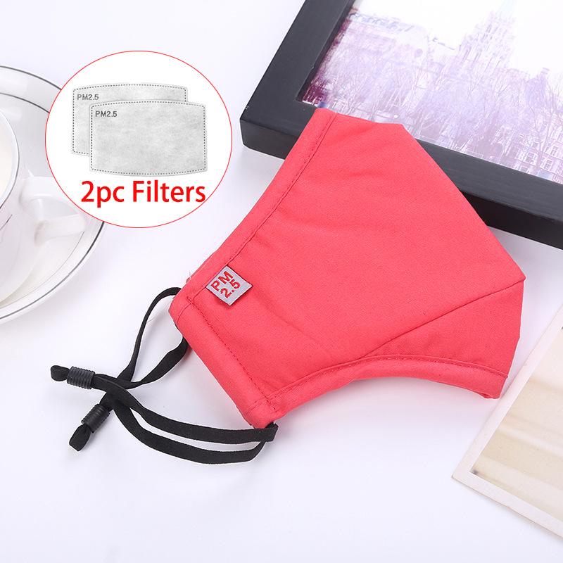 Buy Fashion PM2.5 Mask Dustproof Washable Reusable Mouth Mask for Women ...