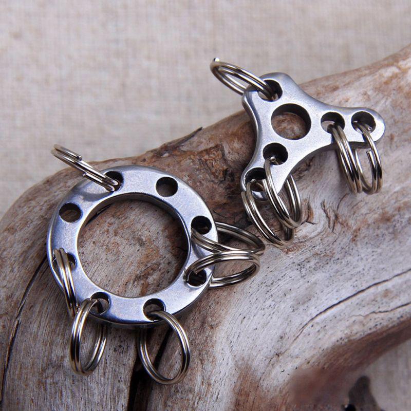 Titanium Steel Keychain Pocket Clip Multi-Purpose Pocket Suspension ...