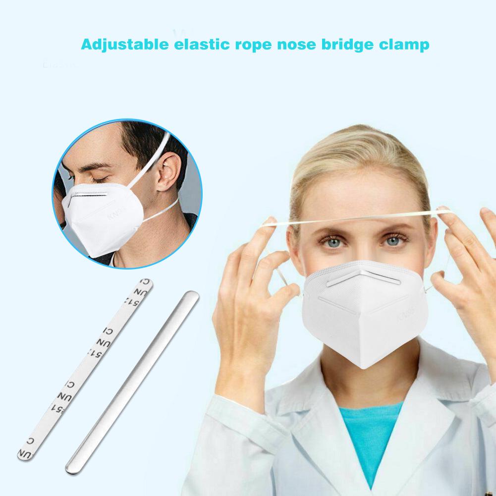Buy Aluminum Adjustable Nose Bridge Clip DIY Making Mask Accessories ...